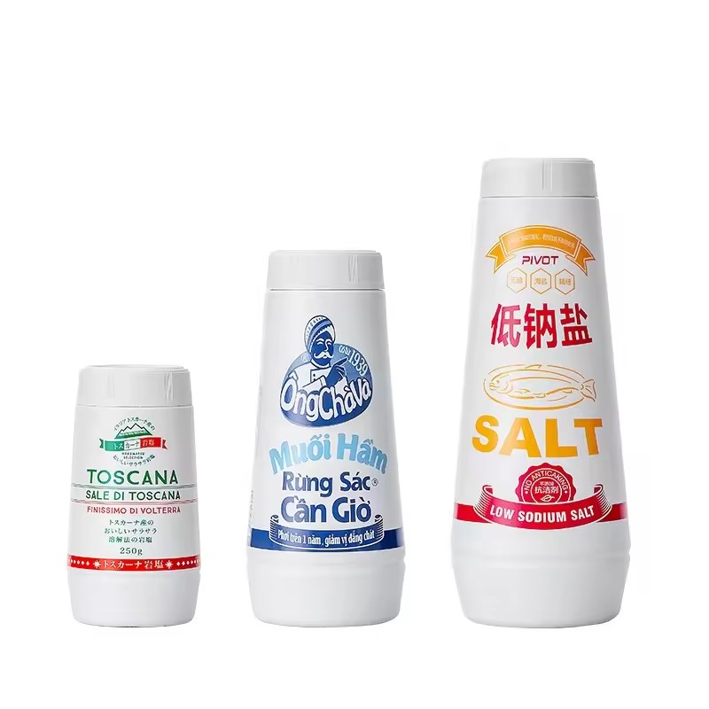 Double opening shaking lid seasoning jar