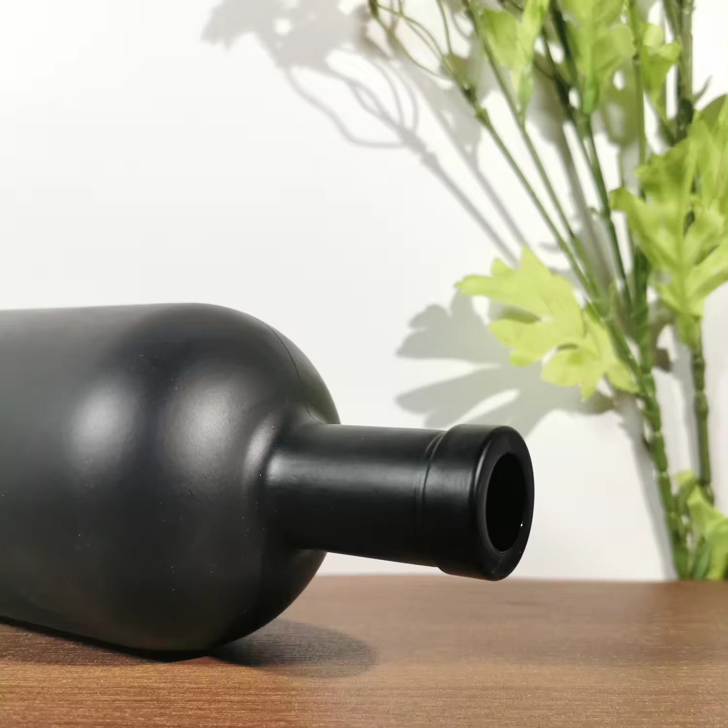 Vodka olive oil glass bottle